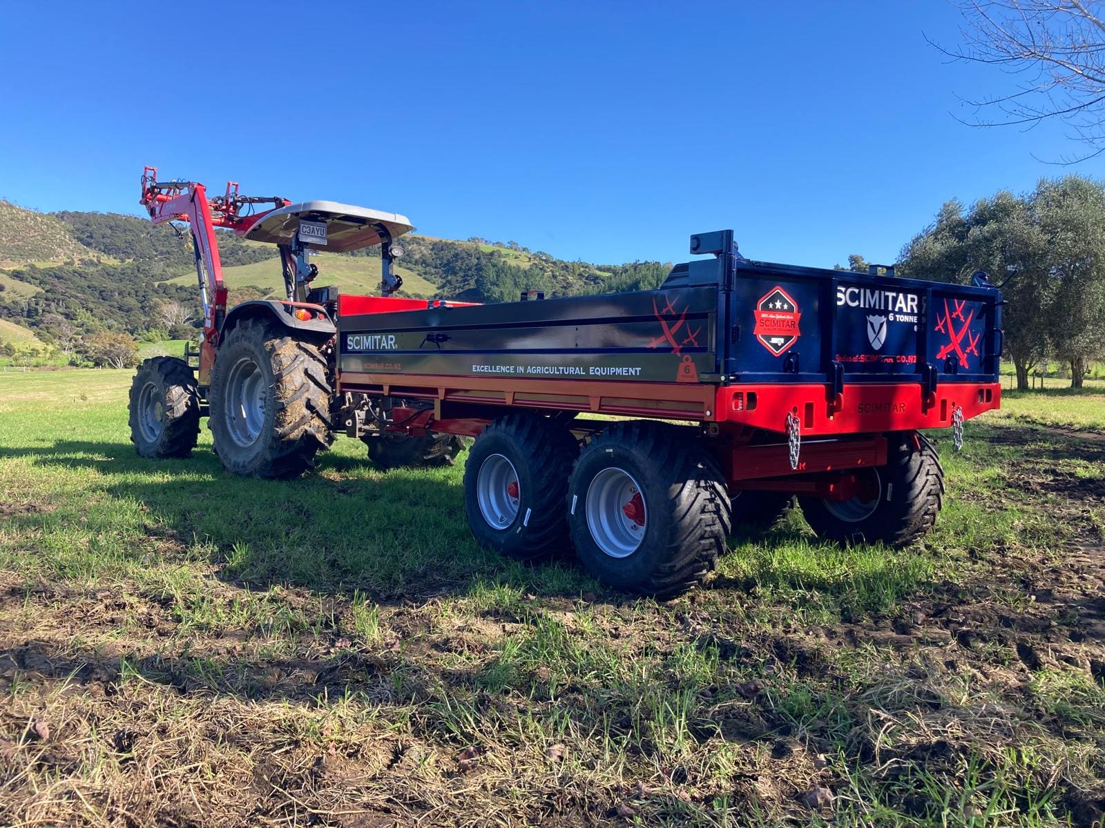 Scimitar 6 Tonne Tandem Tip Trailer | Scimitar